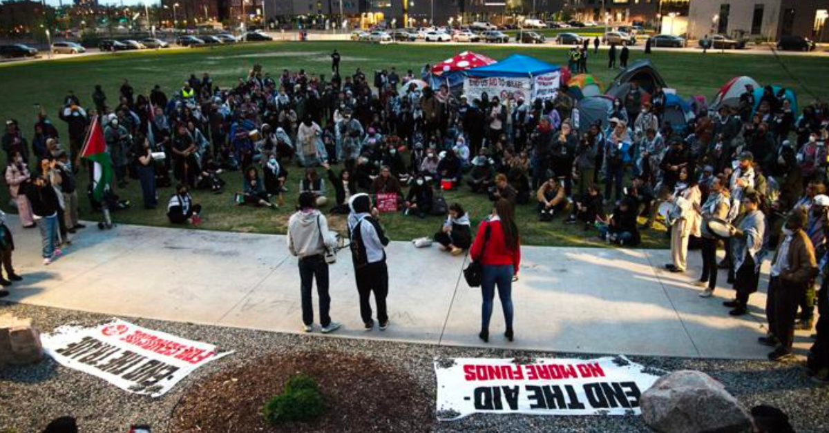 Pro-Palestinian protesters occupy Auraria campus in Denver, demand ... Pro-Palestinian protesters occupy Auraria campus in Denver, demand ...