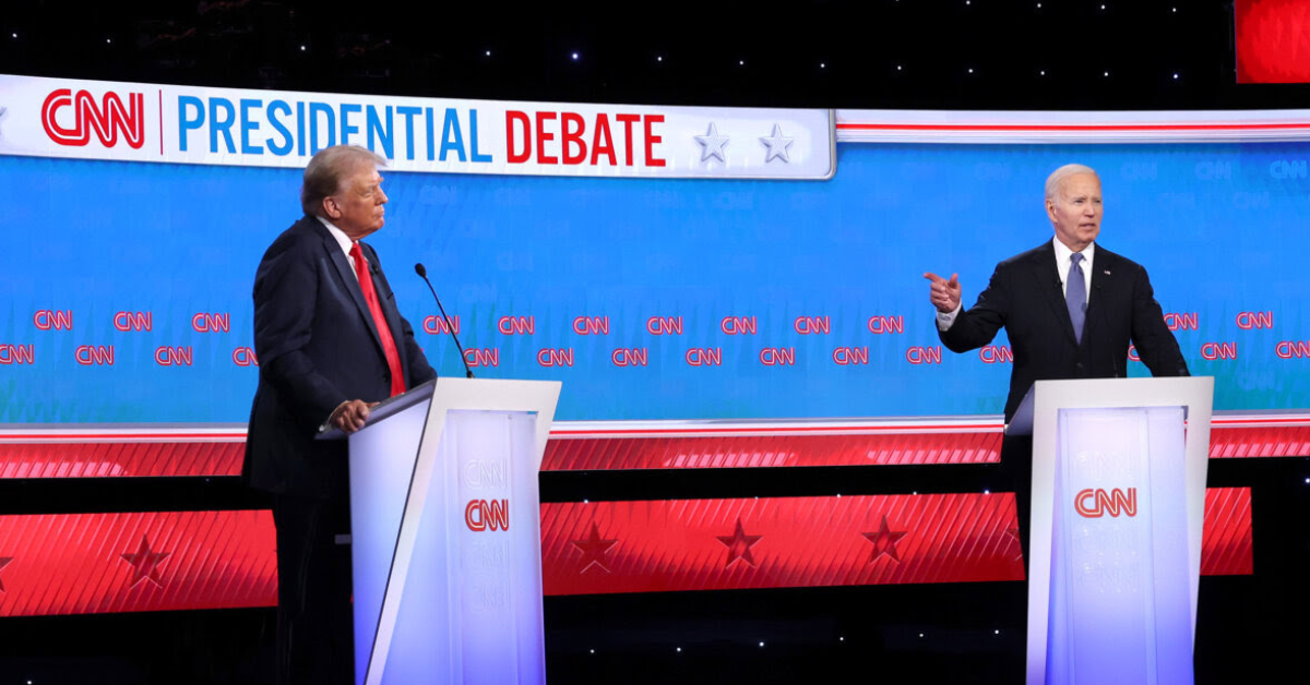 'A good free-for-all': Weld County crowd reacts to first Biden-Trump ...