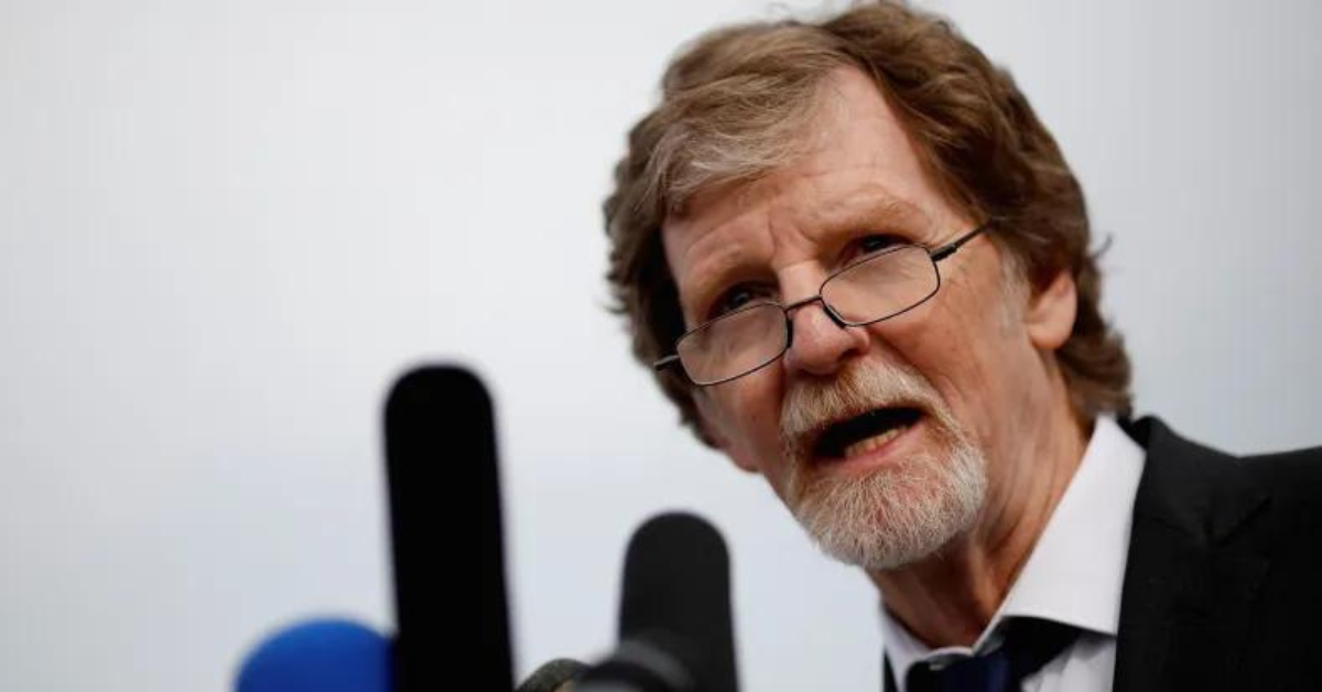 1st Amendment case of Jack Phillips and Masterpiece Cakeshop in front ...