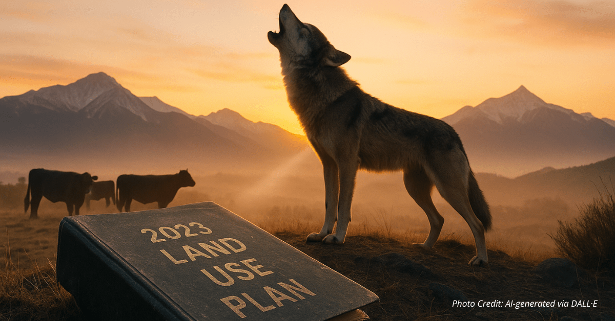 Wolves roam, pups are born, riders deployed—but land-use plans still ...