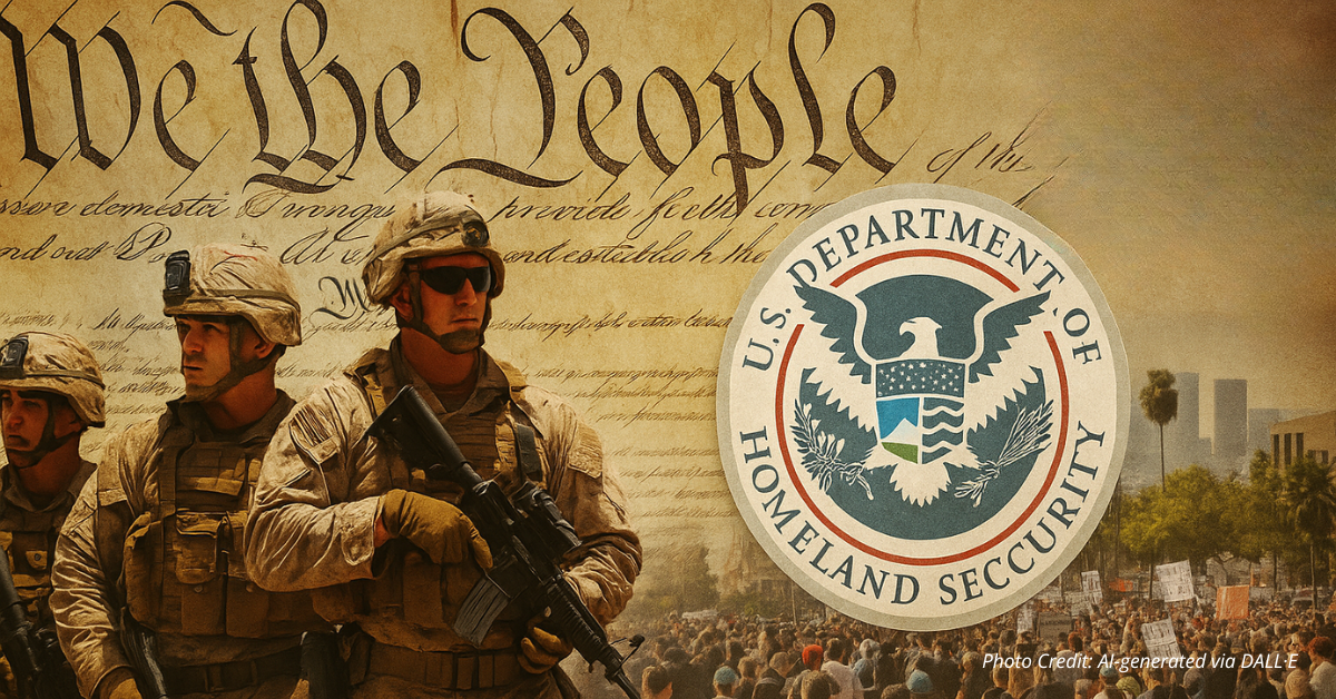 Marines confront civilian in LA during DHS deployment—Northern Command ...