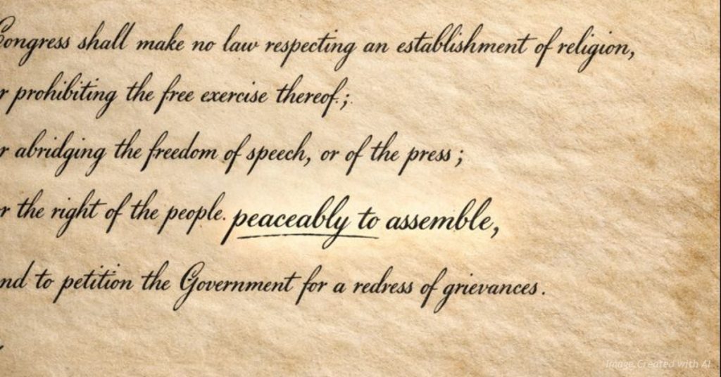 There Is No Constitutional Right to “Protest” - Rocky Mountain Voice