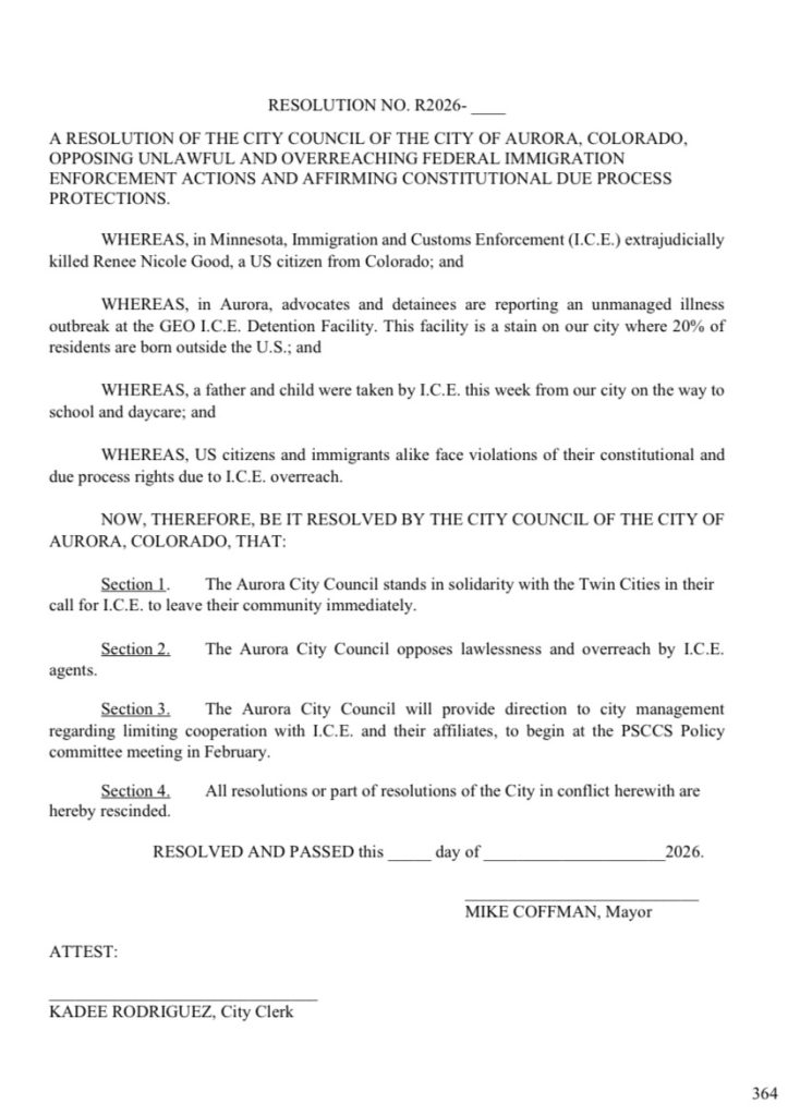 Aurora council immigration resolution sparks warnings from police chief ...
