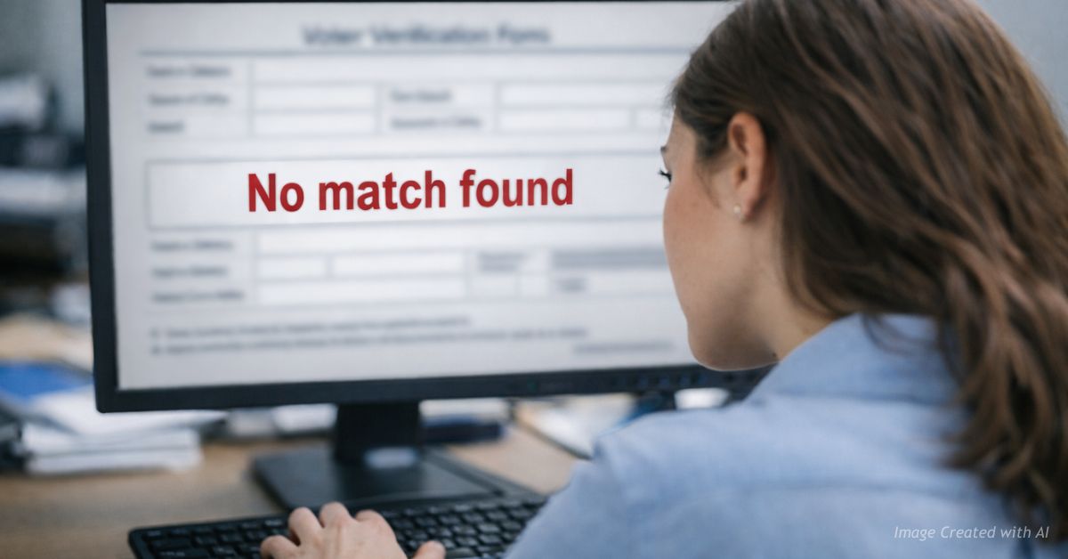 Nearly 29% Of Federal Voter Verifications Submitted Through SSA Return ...